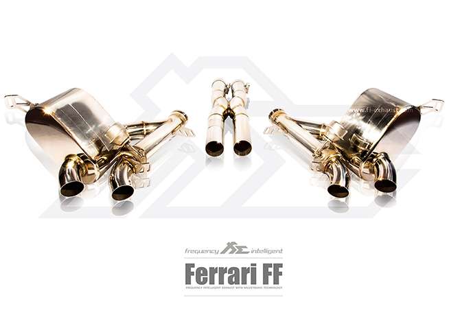 FI Exhaust Valvetronic Muffler For Ferrari FF 2011-2016 - 3W ...