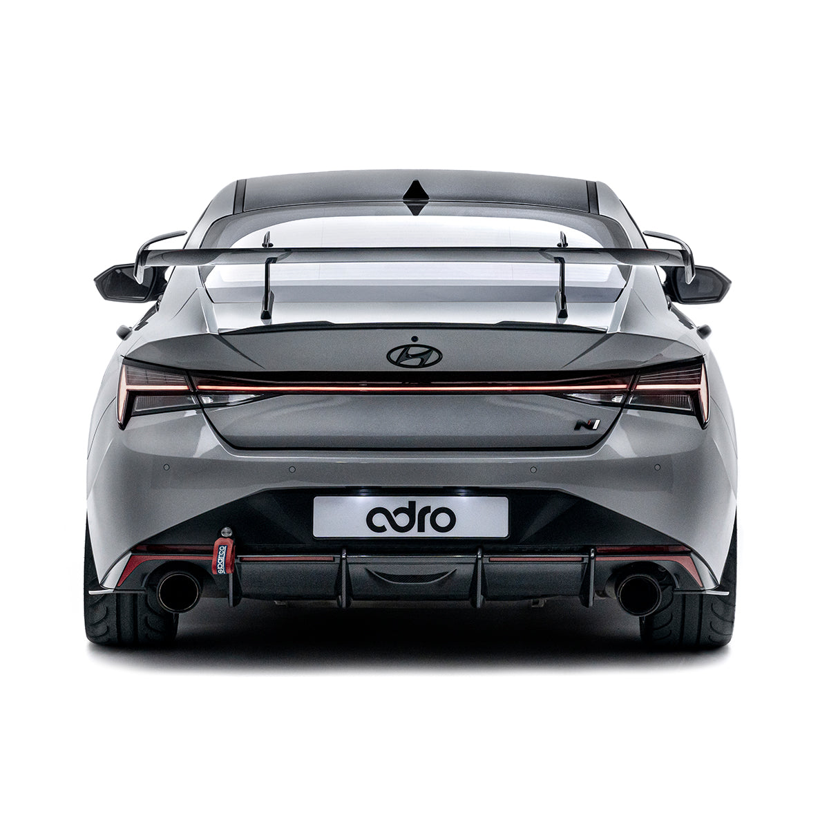 ADRO Elantra N AT-R Swan Neck GT Wing - 3W Distributing Shop