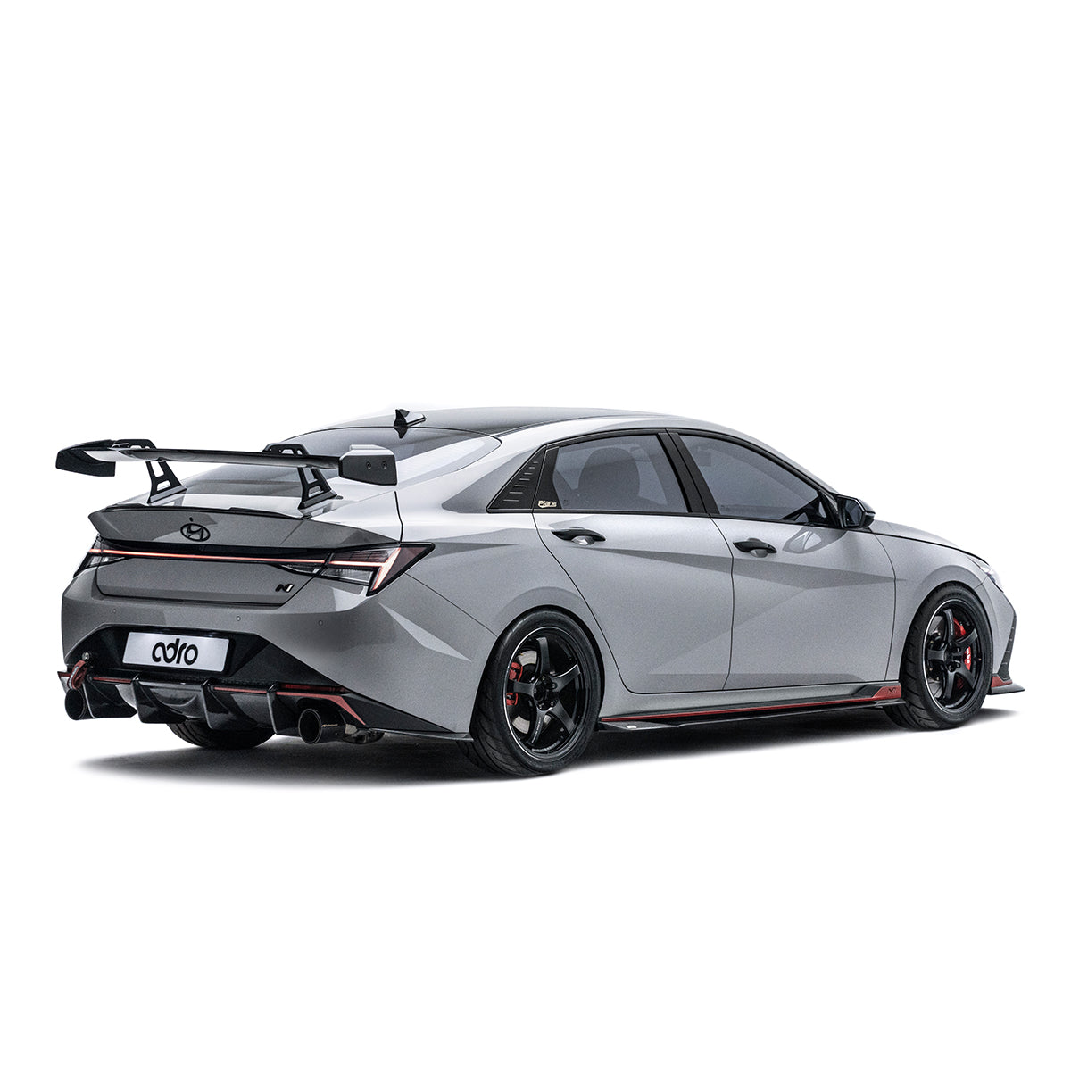 ADRO Elantra N AT-R Swan Neck GT Wing - 3W Distributing Shop