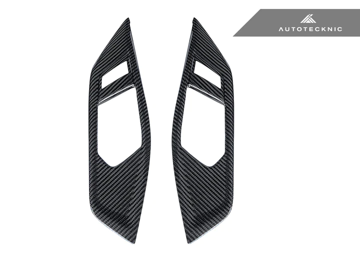AUTOTECKNIC DRY CARBON INTERIOR DOOR HANDLE TRIM SET - G22 4-SERIES ...