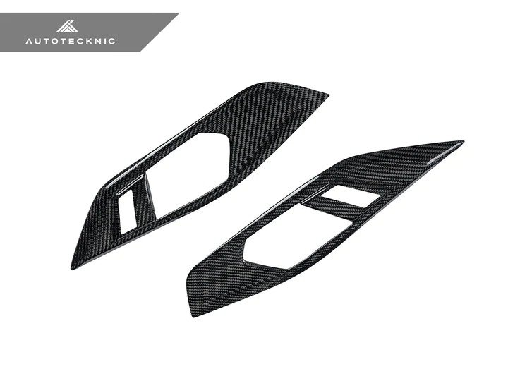 AUTOTECKNIC DRY CARBON INTERIOR DOOR HANDLE TRIM SET - G22 4-SERIES ...