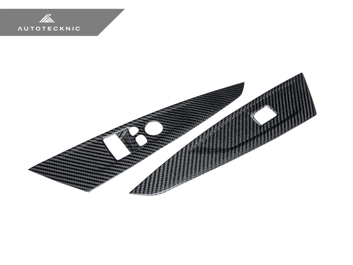 AUTOTECKNIC DRY CARBON INTERIOR DOOR HANDLE TRIM SET - G22 4-SERIES ...